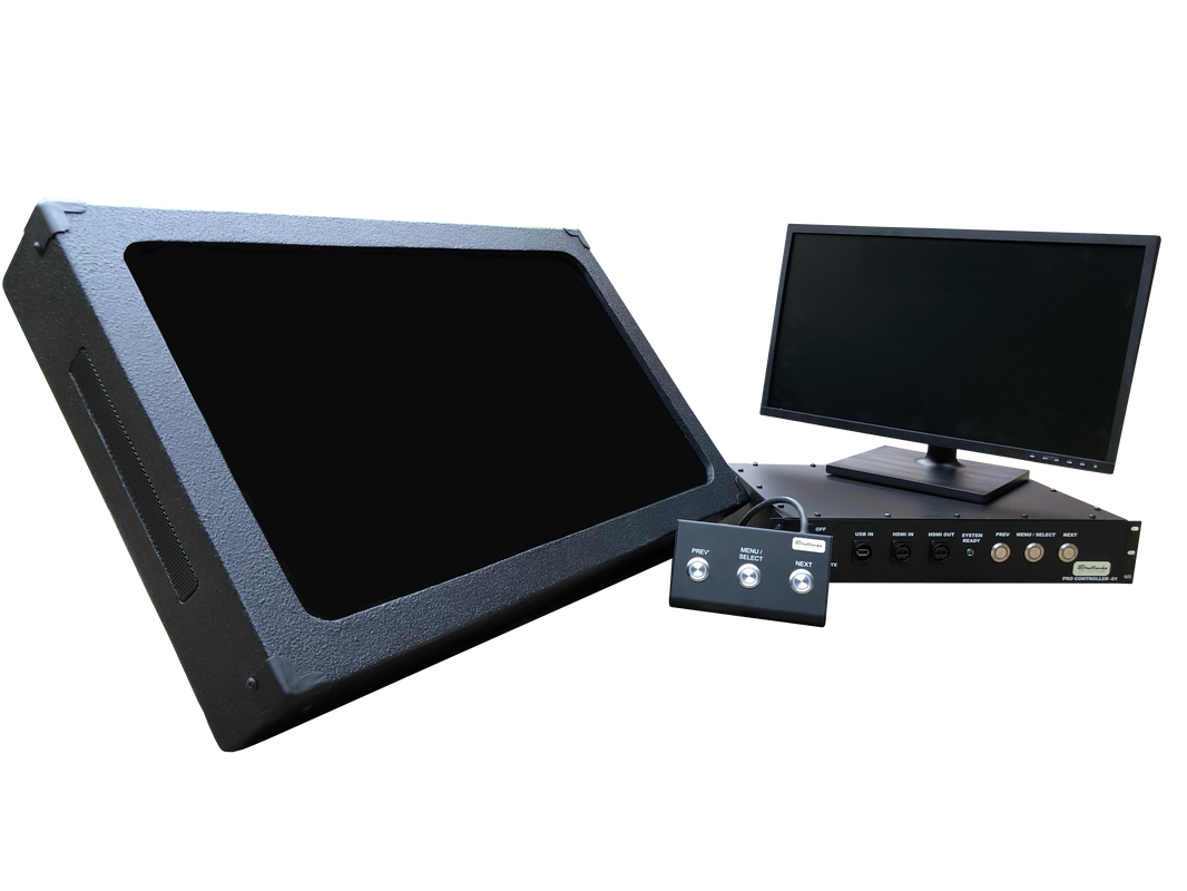 Stageprompter Pro Series | On Stage Teleprompter | Confidence Monitor