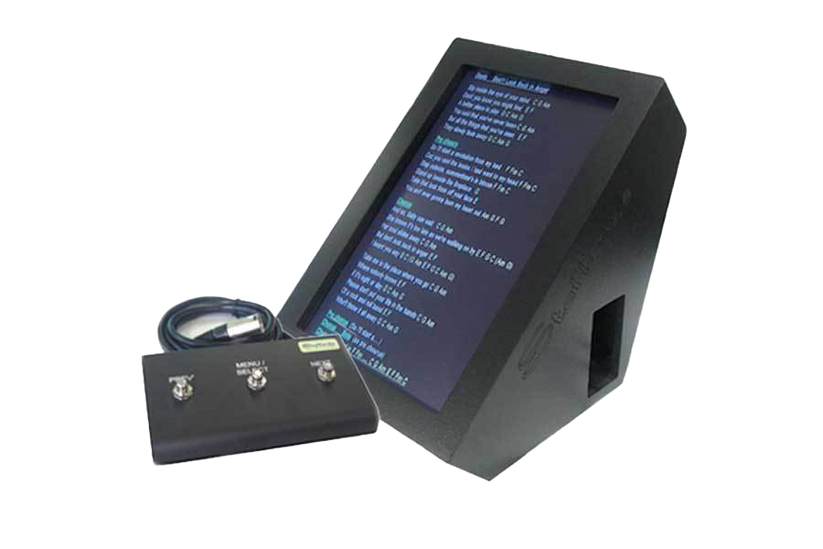 Wedge Stageprompter | Covert Teleprompter for Musicians