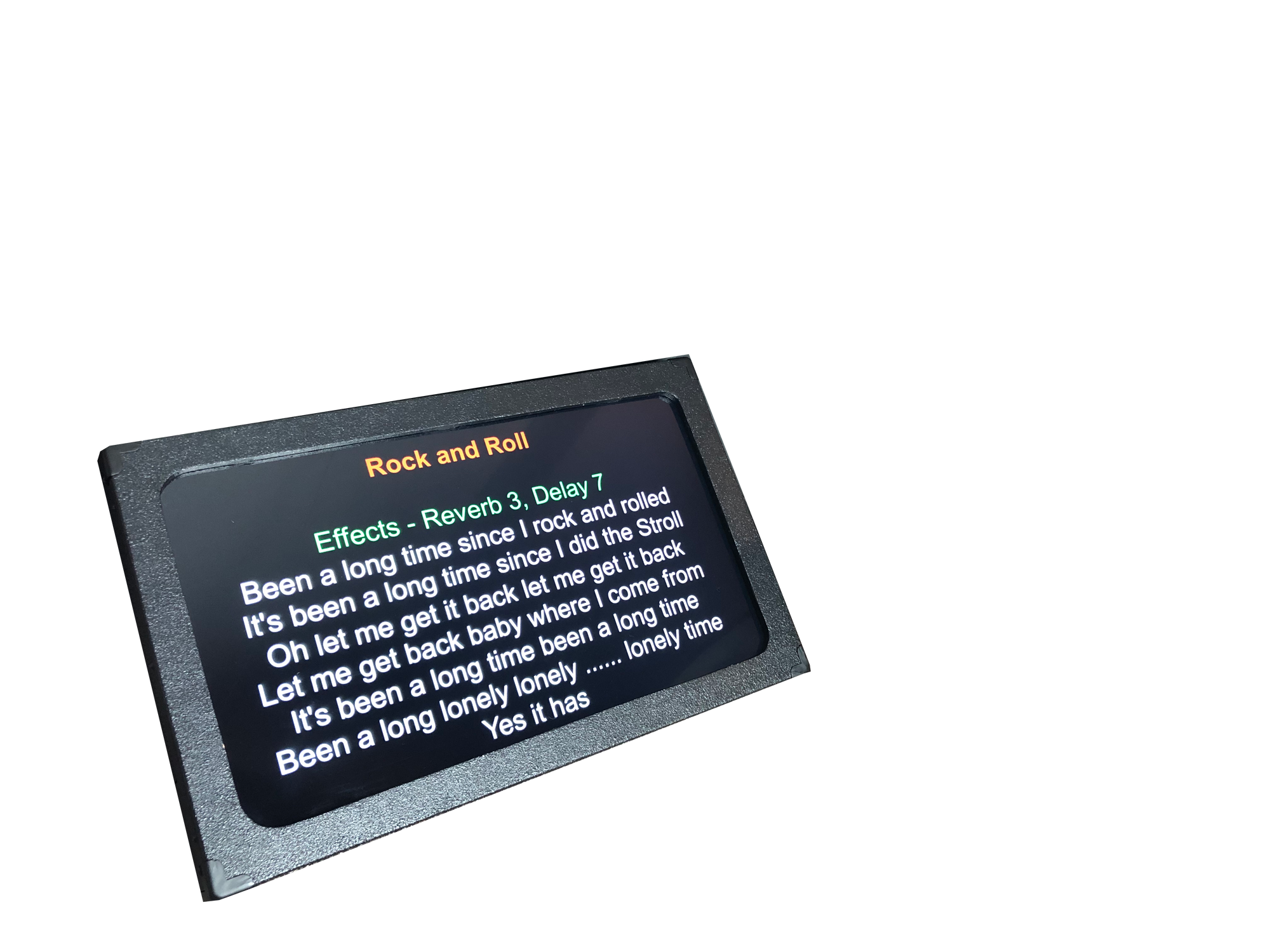 Wedge Teleprompter | Confidence Monitor | Large Screen